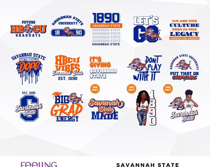 Savannah State University Vinyl Mascot Decal Sticker - Etsy