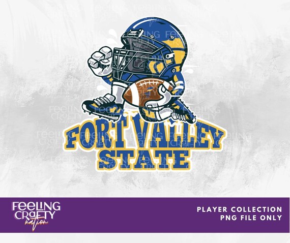 Fort Valley State University Football Player Artwork Png - Etsy