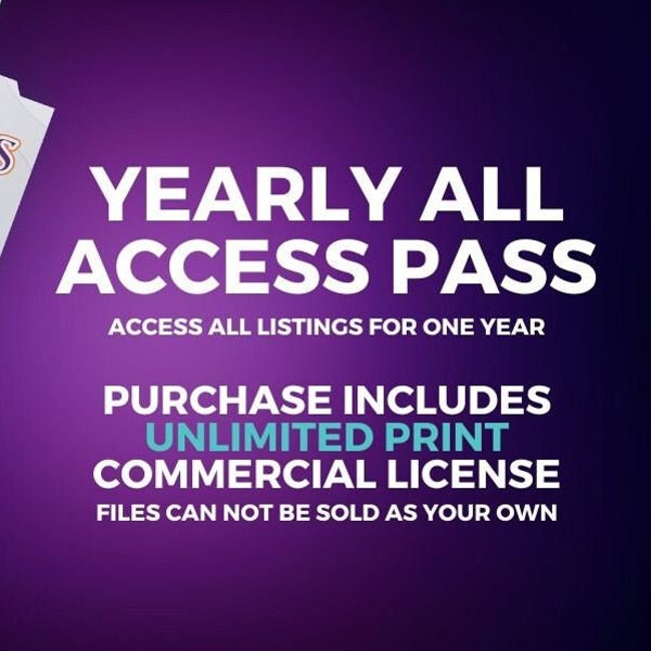 All Access Pass - Etsy