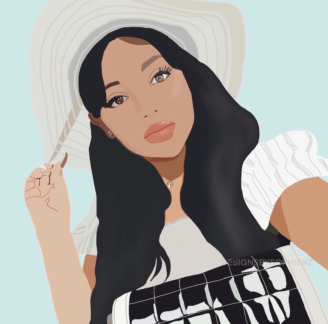 Custom Portrait Illustration, Digital Portrait, Portrait, Customised ...