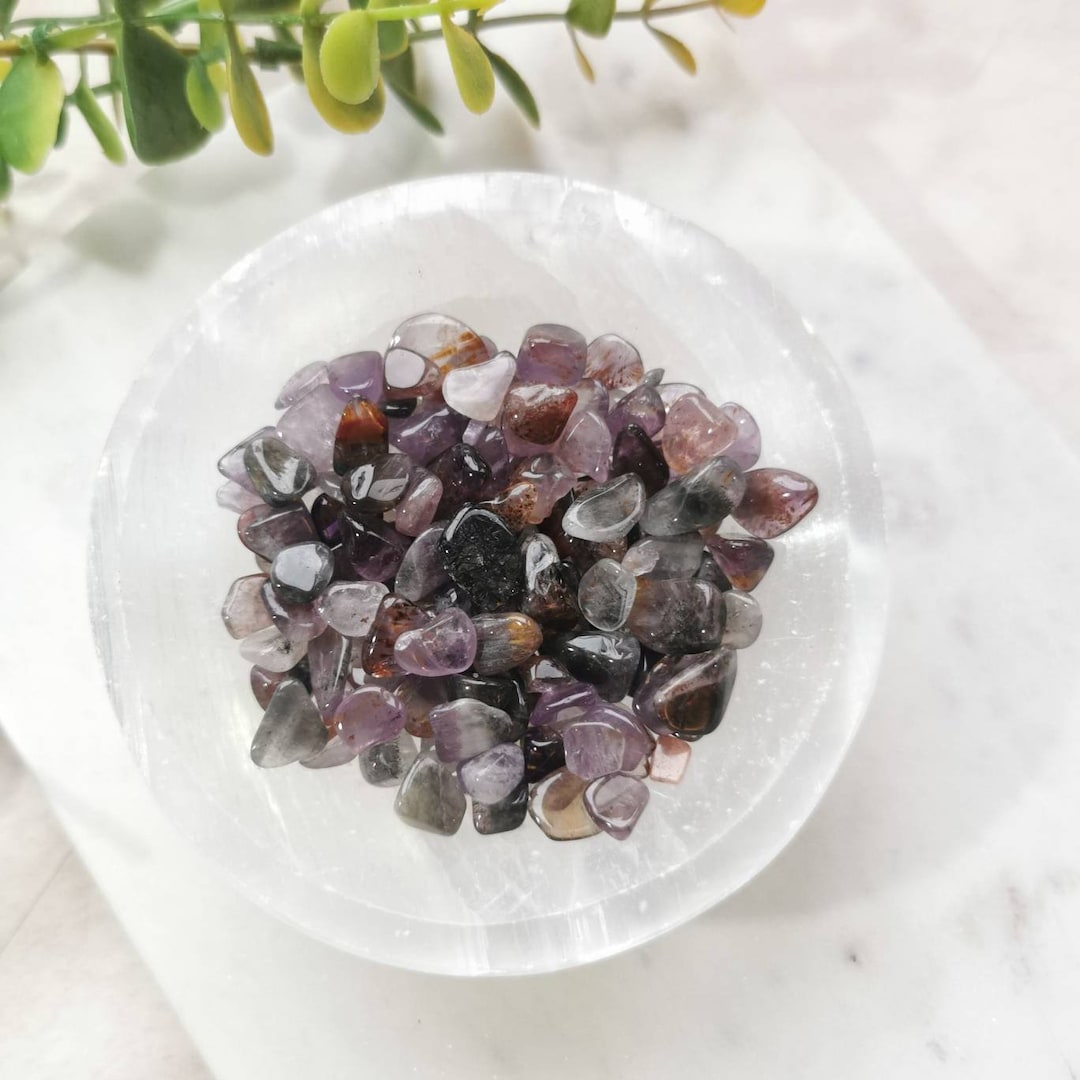 Super Seven Chips, Bag of 50g, Small Gemstone, Grids, Ritual, Home ...