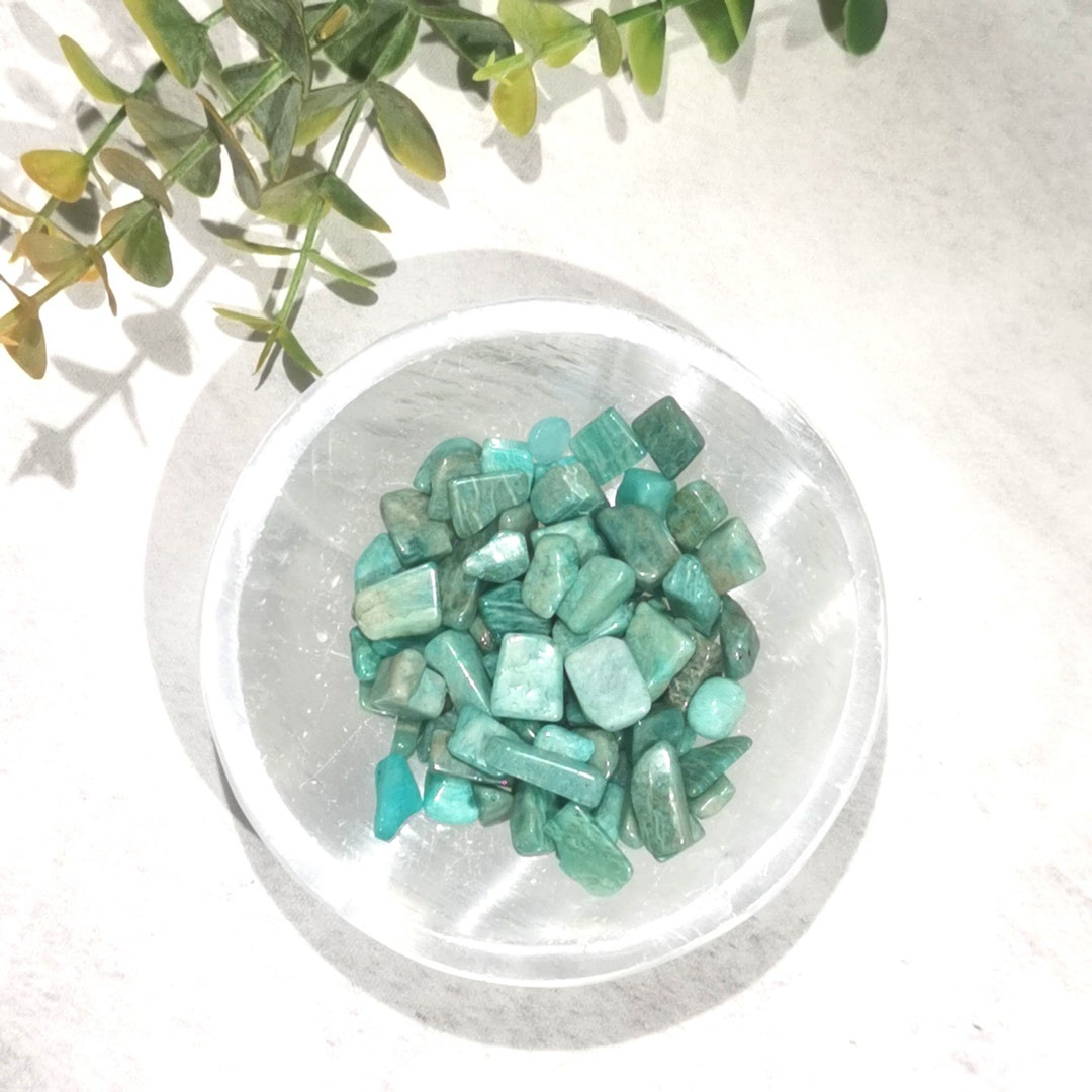 Amazonite Chips, Bag of 50g, Small Gemstone, Grids, Ritual, Home Decor ...