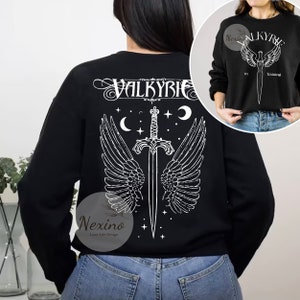 Acotar Valkyrie Acosf Sweathirt, Nesta Archeron Gwyn Emerie Cassian ...