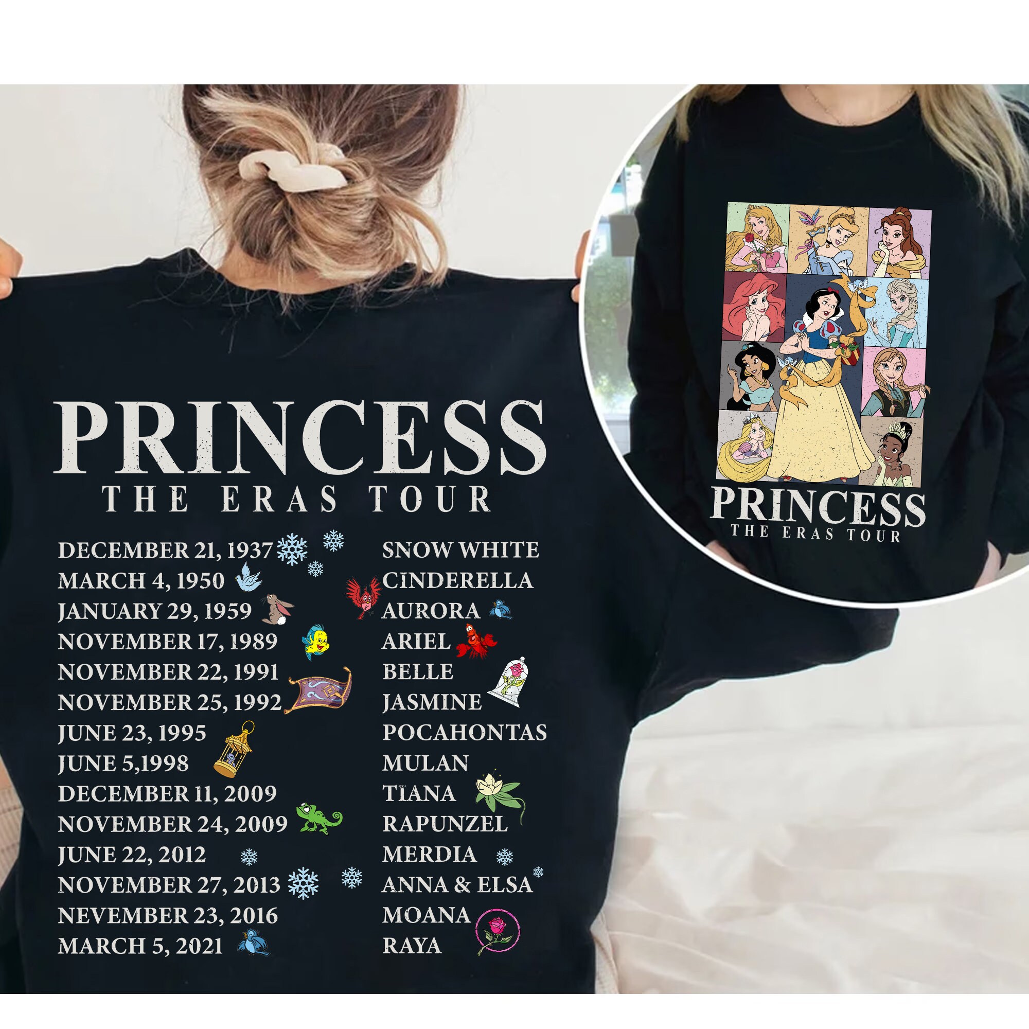 Vintage Princess Eras Tour Shirt, Princess Royal Tour Shirt sold by ...