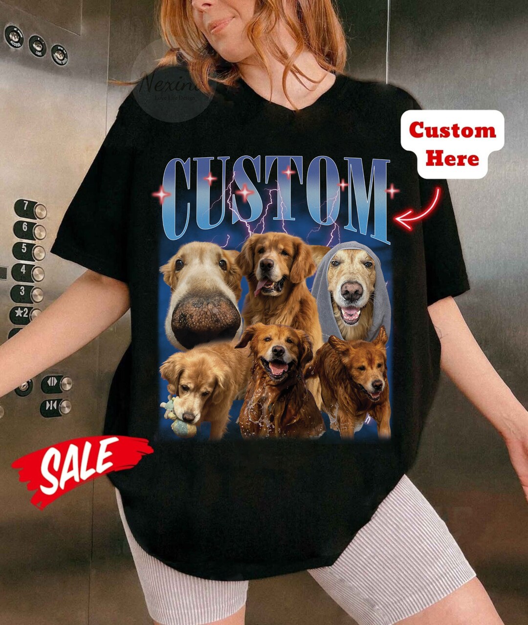 Comfort Colors® CUSTOM Bootleg Rap PET Shirt, Custom Pet, Custom Photo ...