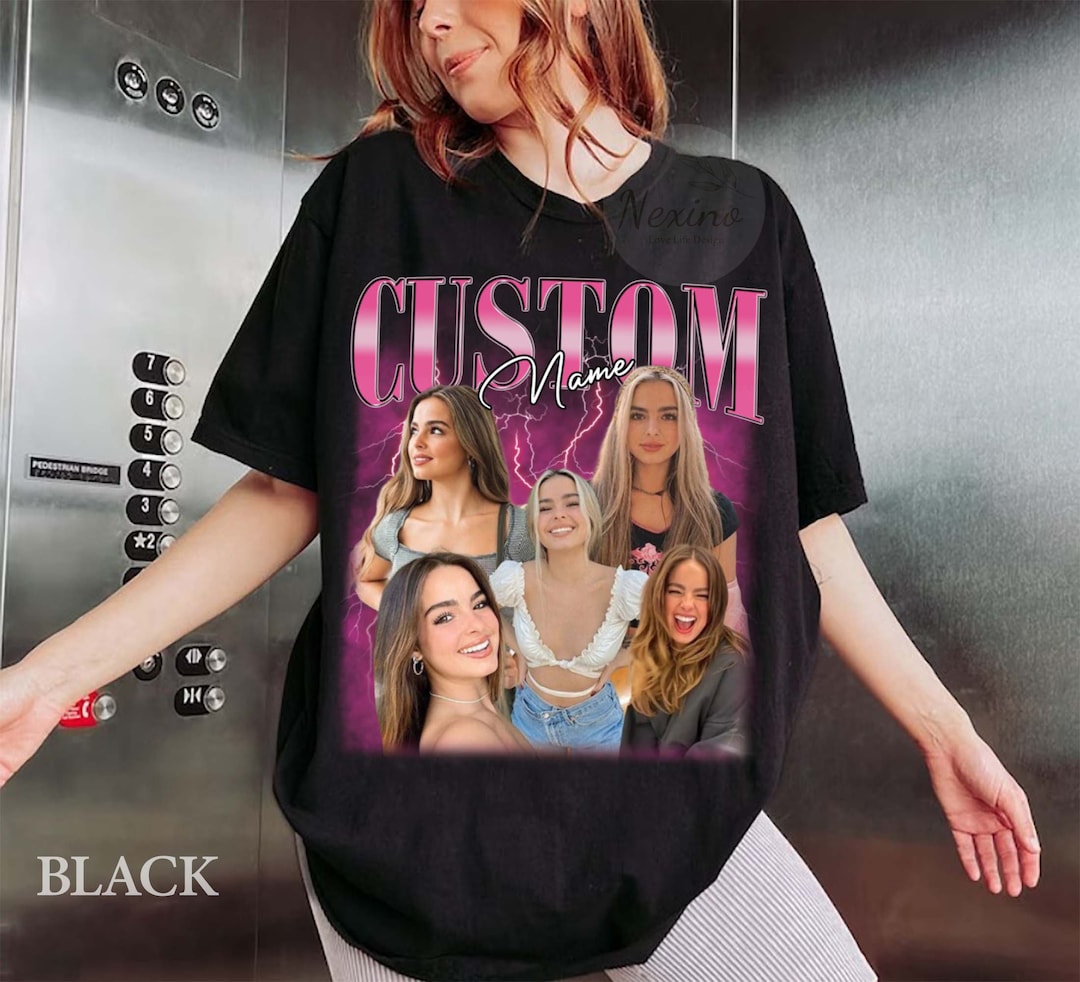 Custom Girl Friend T-shirt, Shirt With Girlfriend Face, Custom Photo ...