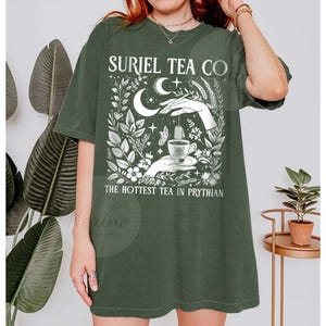 Suriel Tea Co Shirt, ACOTAR Suriel Tea Shirt, Velaris T-shirt, A Court ...