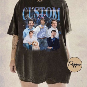 Custom Boyfriend T-shirt, Shirt With Girlfriend Face, Custom Photo ...