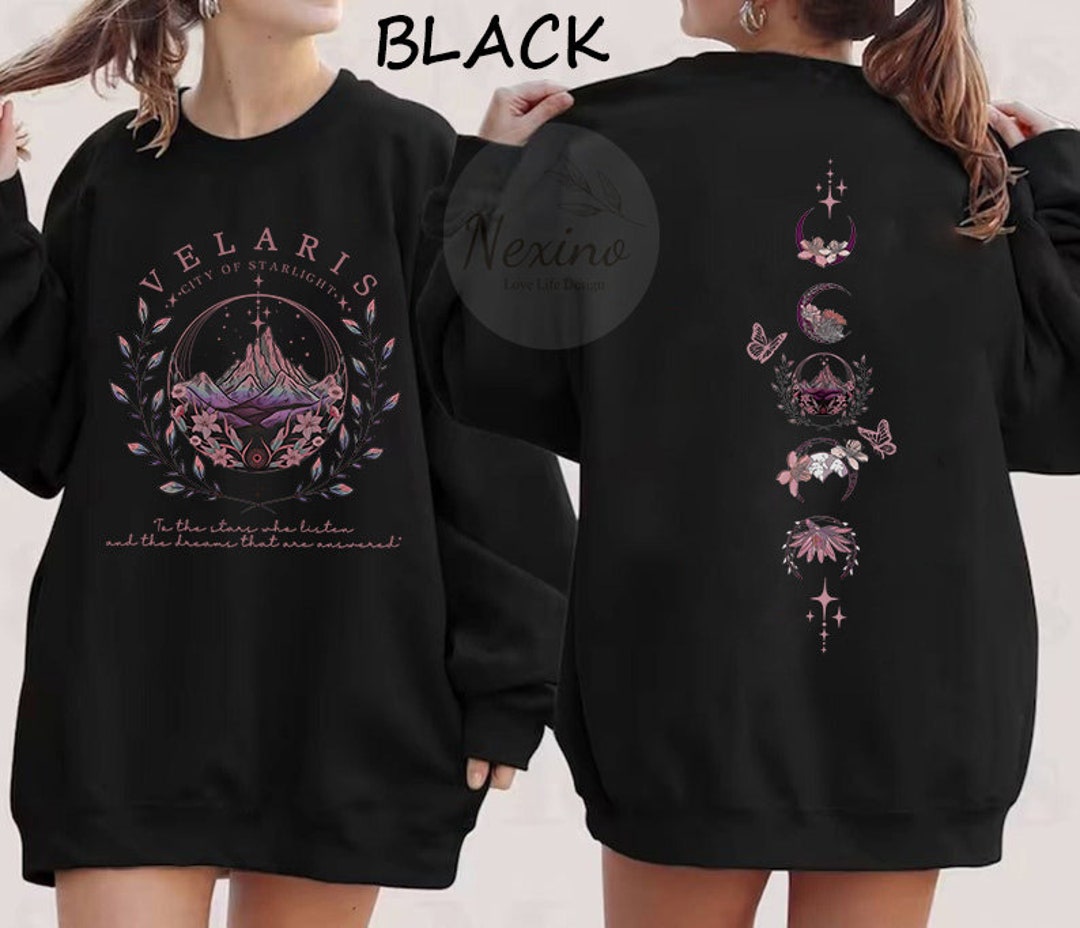 The Night Court Velaris City of Starlight Sweater, Velaris Bookish ...