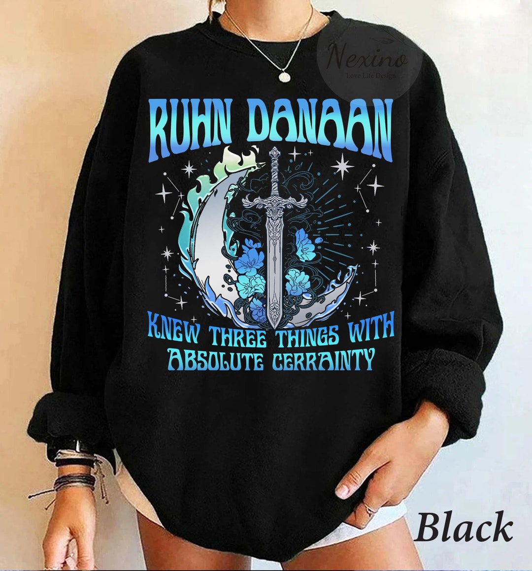 Ruhn Danaan Knew Three Things Crescent City Comfort Colors Shirt, Ruhn ...