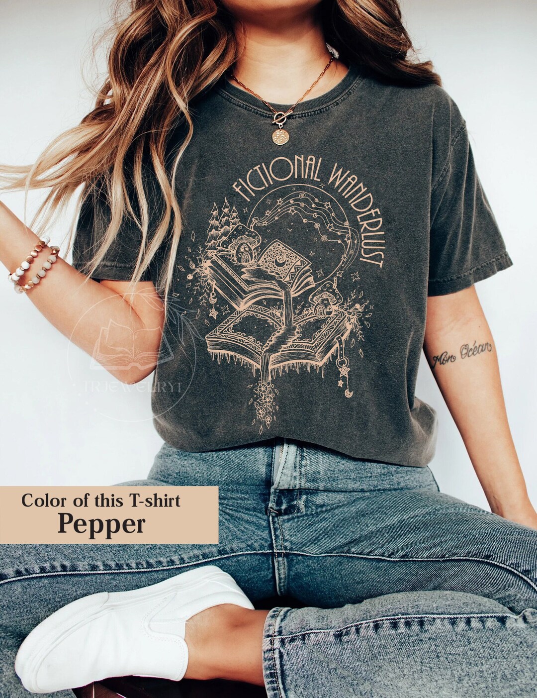 Fictional Wanderlust Shirt,fictional Wanderlust Book Lover Sweatshirt, Poet Shirt, Literary ...