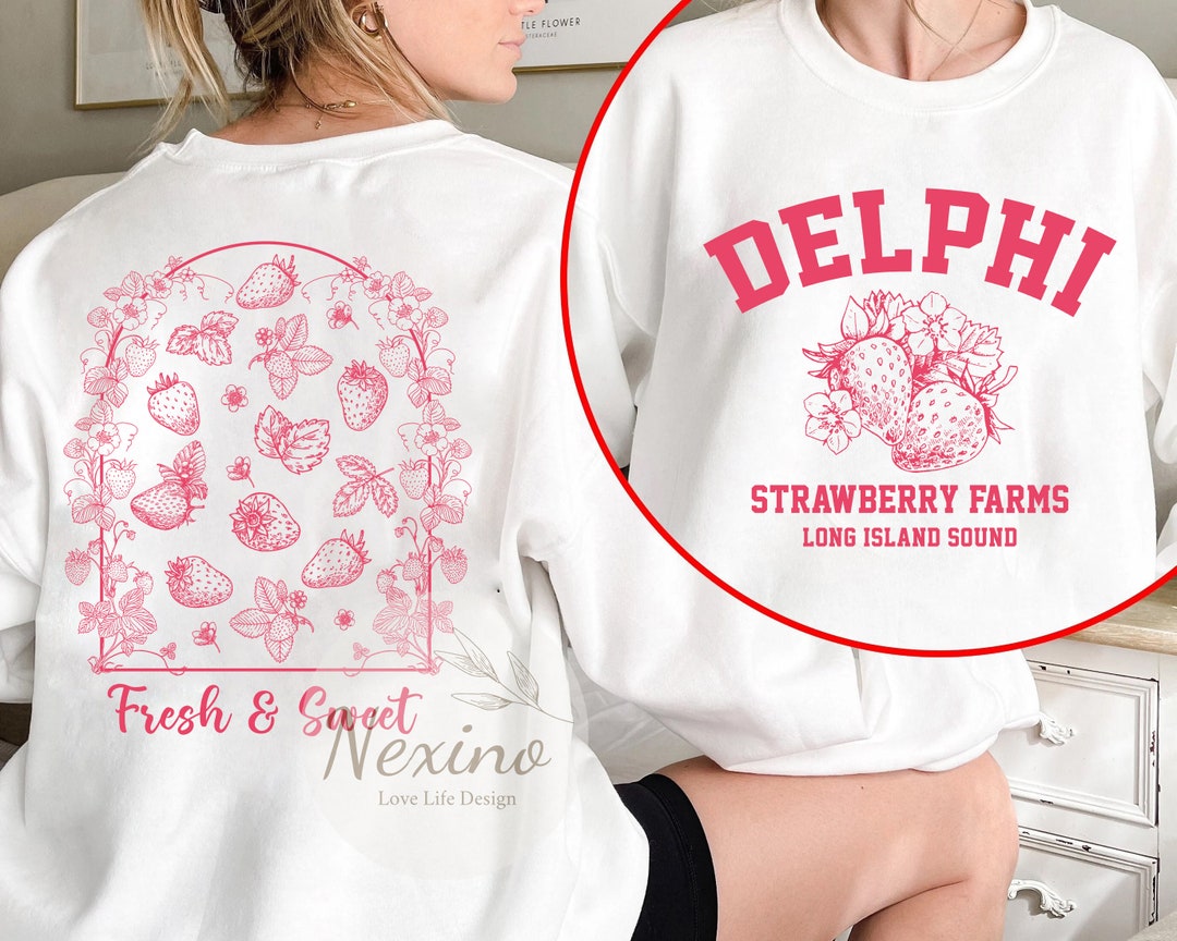 Delphi Strawberry Farms Sweatshirt, Percy Jackson the Olympians Shirt ...