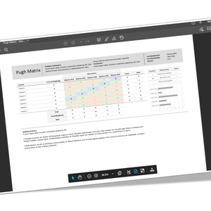 Pugh Matrix Template | Decision Matrix Template | Excel Template - Etsy