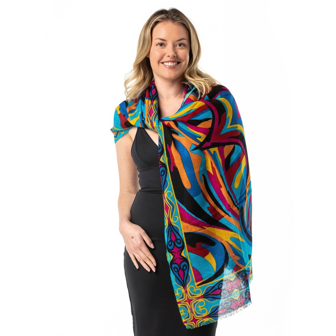 Merino Wool Wraps Elegant & Contemporary, Wrap, Scarf, Pashmina ...