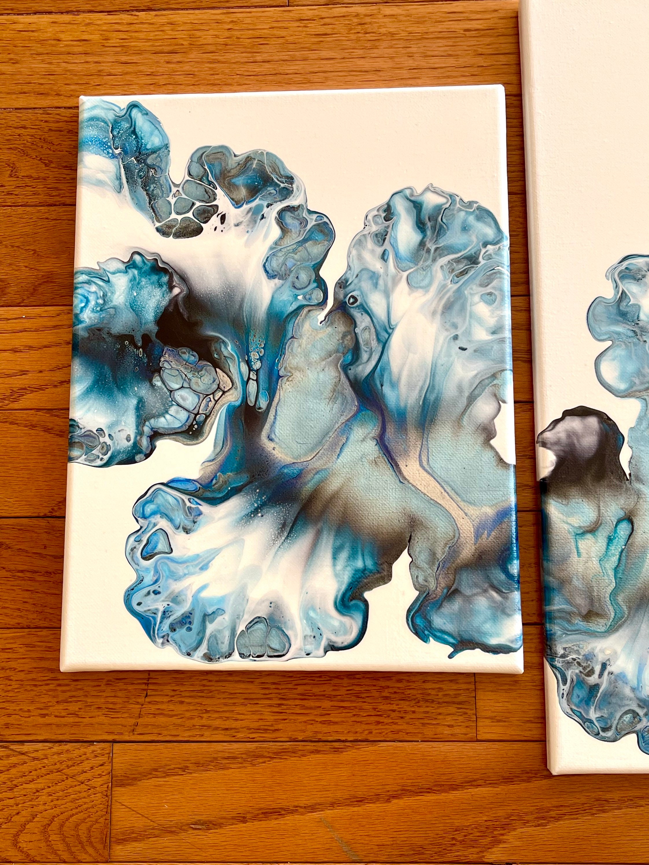 Dutch Pour Triptych Canvas, Set of 3 - Etsy