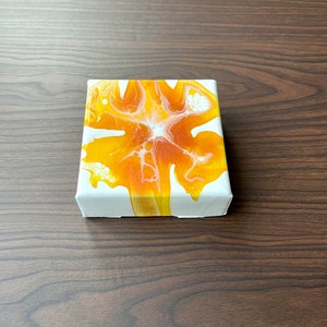 Acrylic Pour Canvas, Bloom Technique - Set of 9 - Etsy