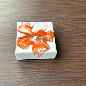 Acrylic Pour Canvas, Bloom Technique - Set of 9 - Etsy