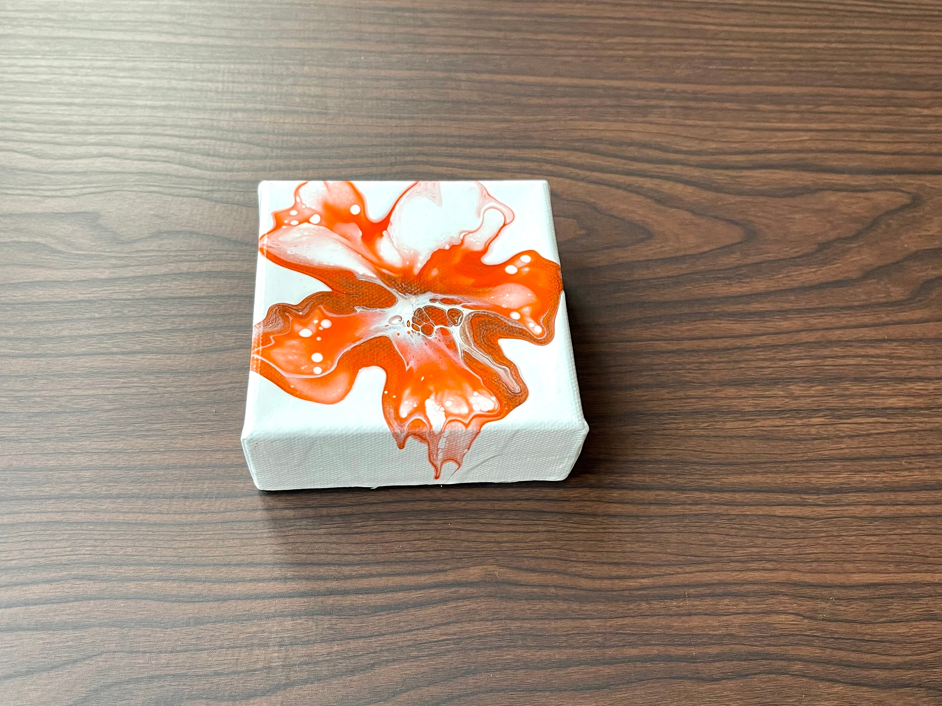 Acrylic Pour Canvas, Bloom Technique - Set of 9 - Etsy