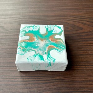 Acrylic Pour Canvas, Bloom Technique - Set of 9 - Etsy