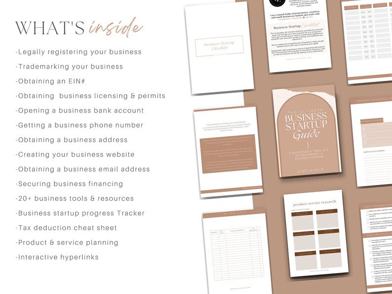 Business Startup Guide How to Start a Business Small - Etsy