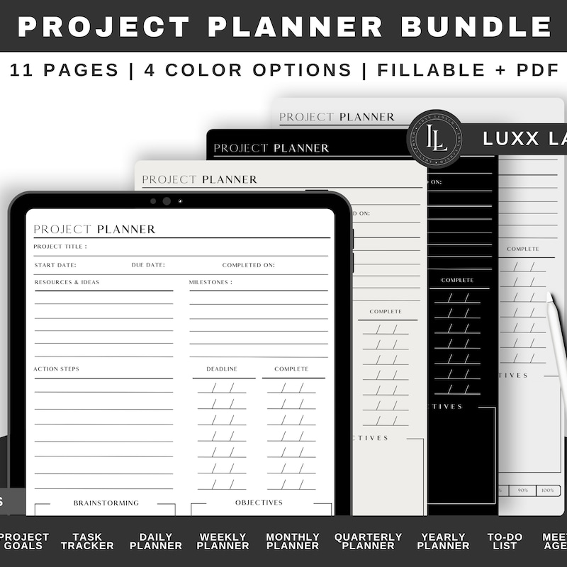 Project Planner - Etsy