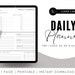 Daily to Do List Printable, Daily Task List Template, Daily Planner ...