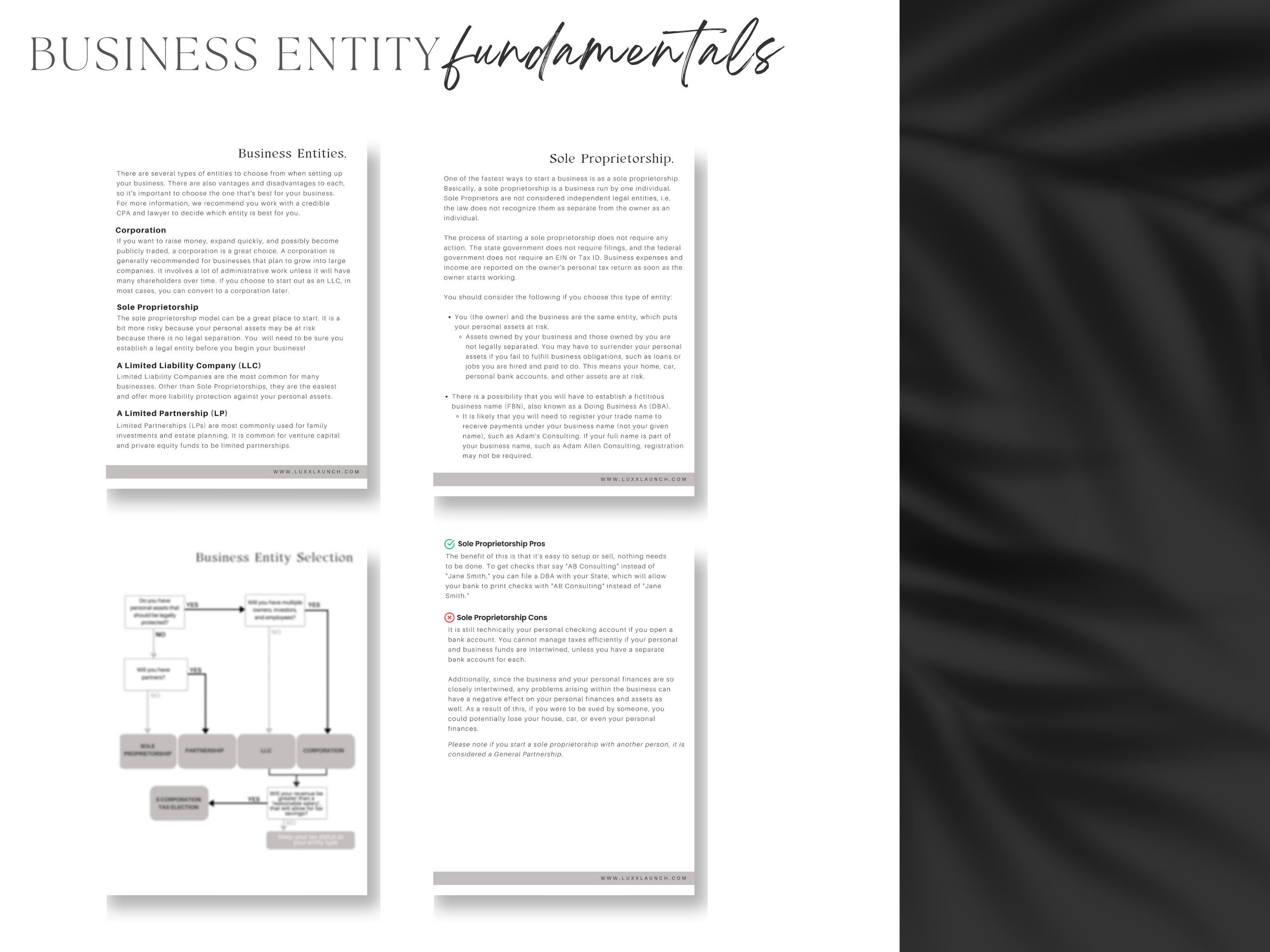 Printable Business Startup Workbook: Entrepreneur Business Planner ...