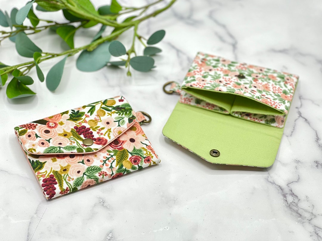 Restock*rifle Paper Mini-size Card Wallet /double Pocket /optional ...