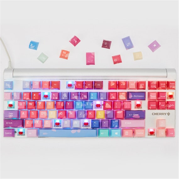 Electronics & Accessories Sa Oem Spacebar Colorful Universe Keycap ...