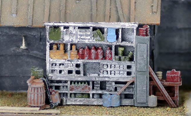 HO Scale Workshop Cluster Shelving, Workbench, Toolbox, Cabinet, Hand ...