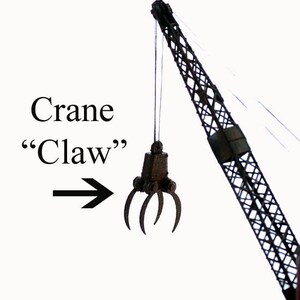 N Scale LOGGING CLAW Finished Model Perfect for Cranes or Loads - Etsy