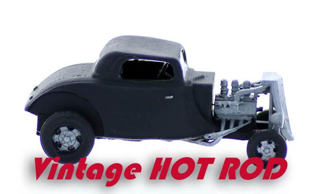 S Scale Vehicle 30s HOT ROD Finished Vehicle 1/64 Scale - Etsy