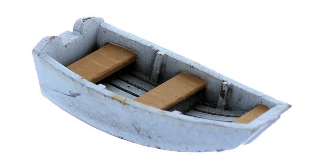 HO Scale Boat DINGHY Boat 2 Pack Painted - Etsy