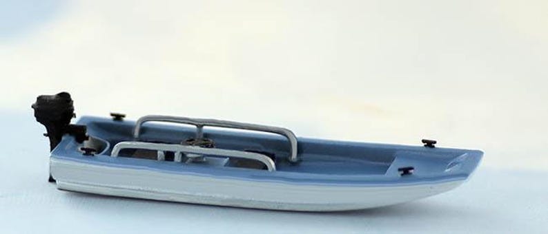 HO Scale Boat Fishing Boat Whaler Style Detailed KIT - Etsy