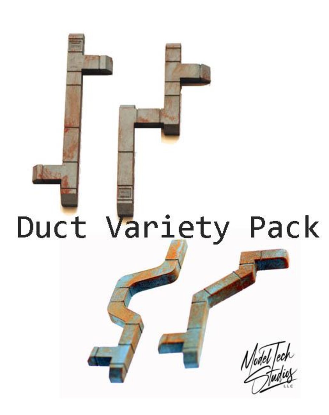 N Scale DUCTWORK Variety Pack 4 Duct Set Finished Building Details - Etsy