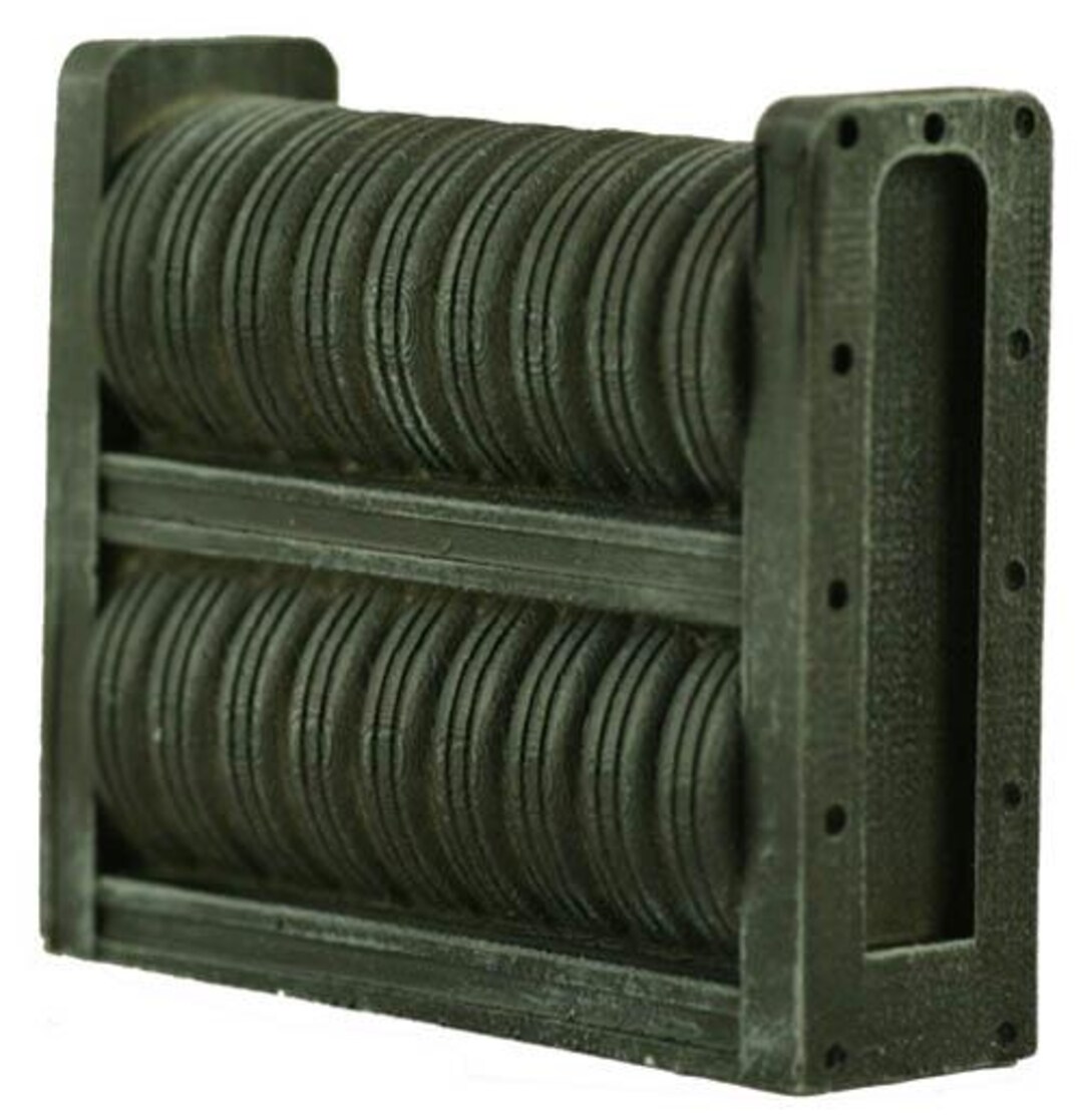 HO Scale TIRE RACKS Loaded With Tires Painted 2 Pack - Etsy