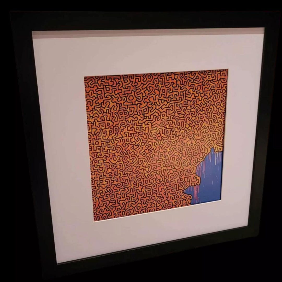 Keith Haring brazil NY 80's Graffiti-retro Style Contemporary Pop Art ...