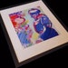 Peter Max Beautiful flower Spectrum Vintage Signed Pop Art Print With ...