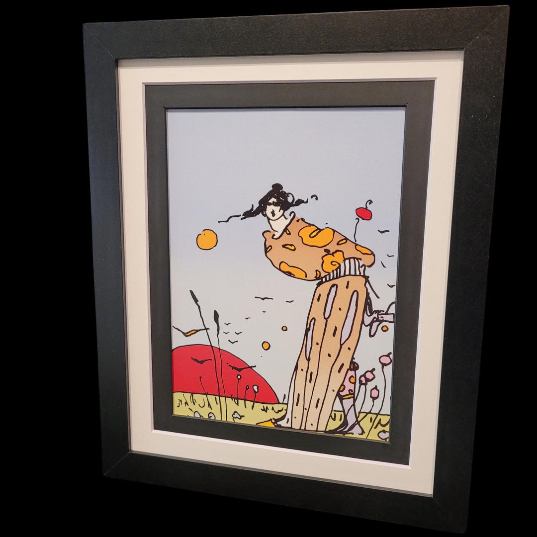 Peter Max spring Day 1978 Vintage Wall Art Home Decor Print Free ...