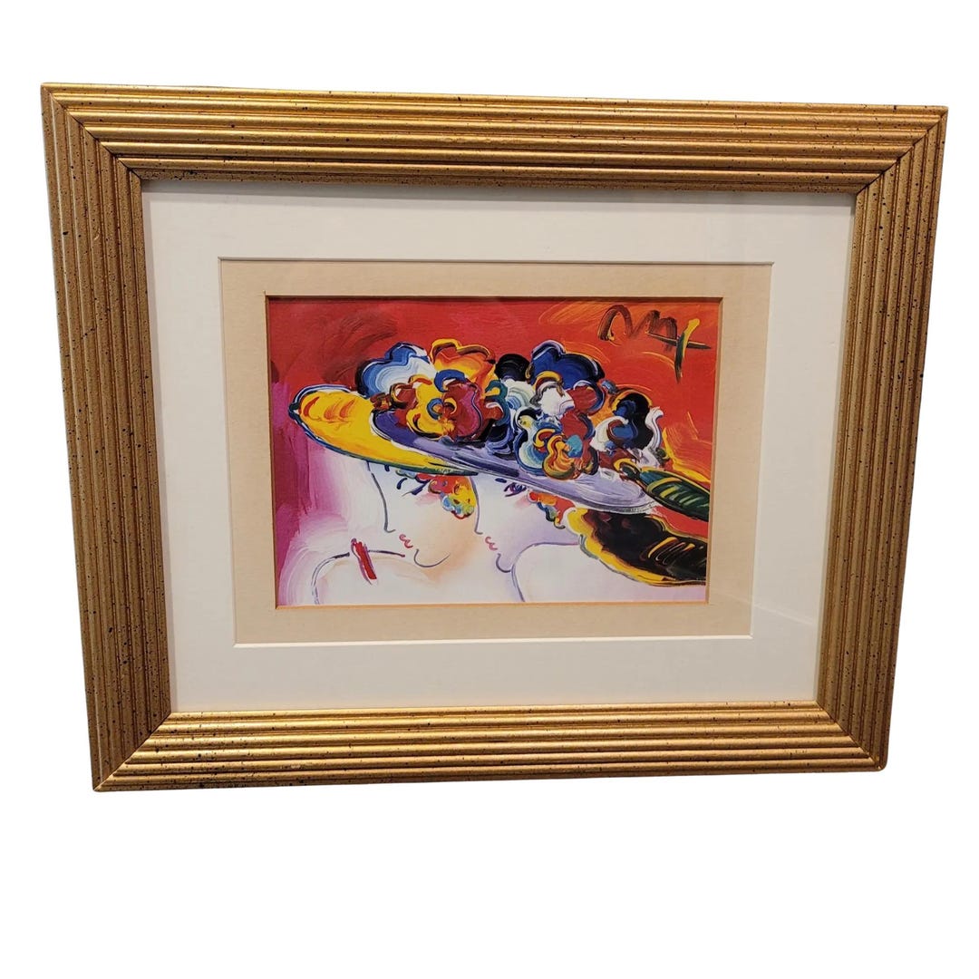 Peter Max friends Framed Pop Art Print Collectible Contemporary Art ...
