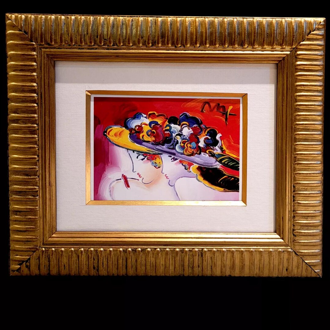 Peter Max friends Vintage Pop Art Newly Custom Matted - Etsy