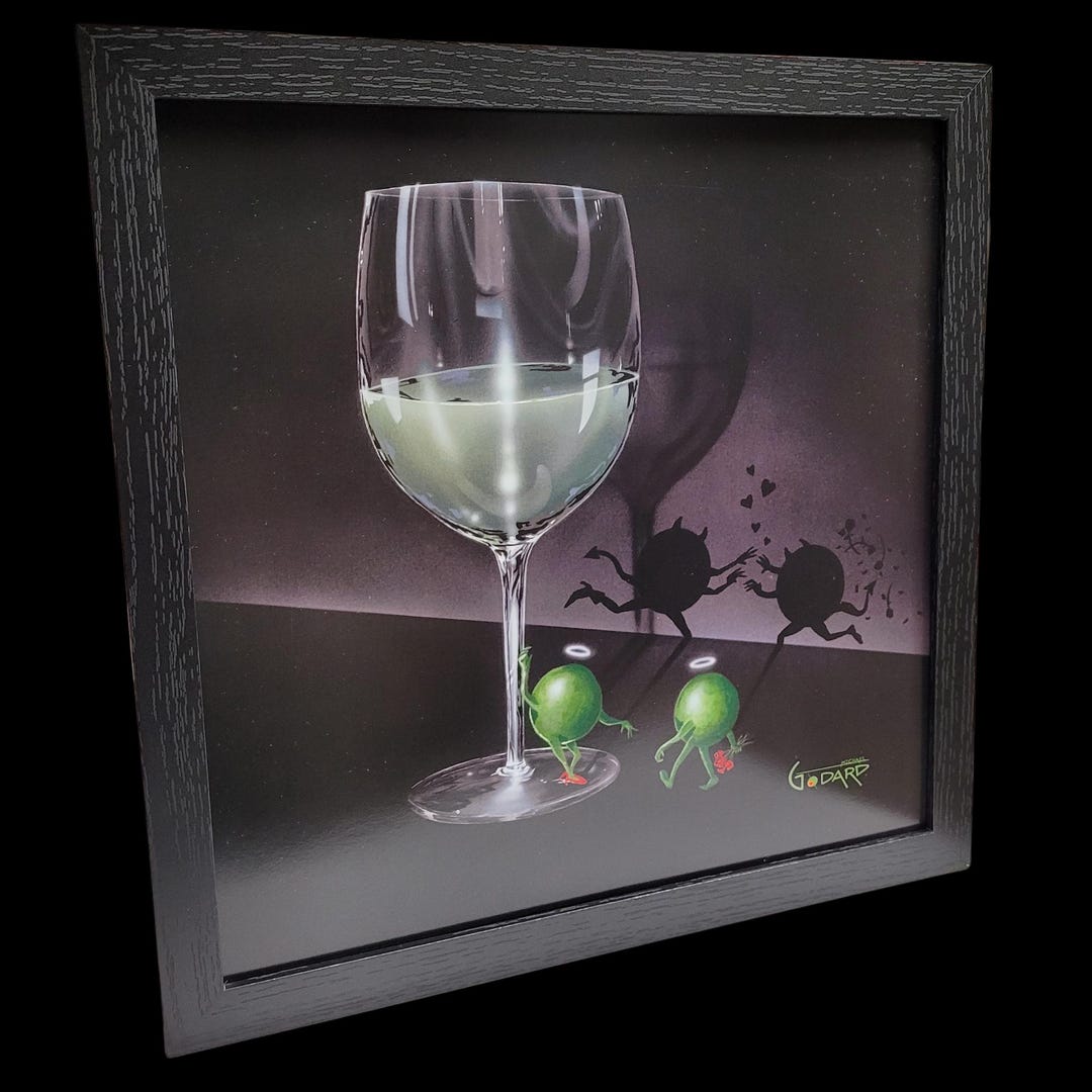 Michael Godard he Devil She Devil Plate Signed Contemporary Pop Art ...