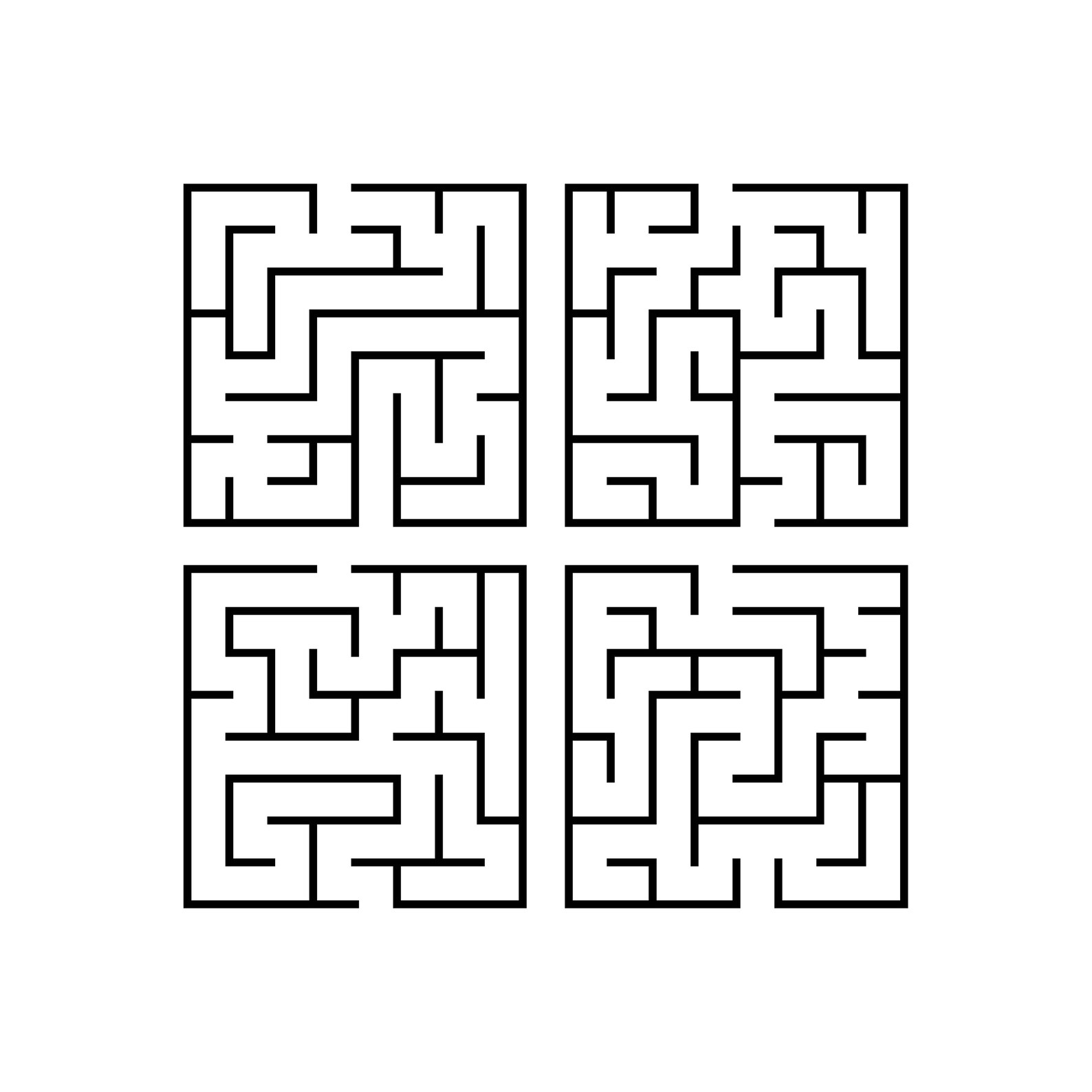Maze SVG Maze EPS Vector Maze Maze Dxf Maze Png | Etsy