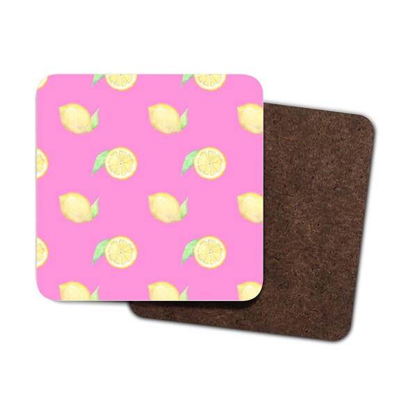 Lemon Coasters - Etsy