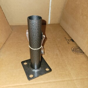Rv Truck Bed Flag Pole Base Mount 1 Inch Flag Pole Powder Coated Finish ...