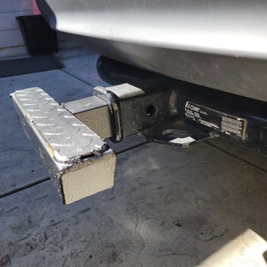 Heavy Duty Step | 12" Long | 12" Step Platform | Fits 2-inch Hitch ...