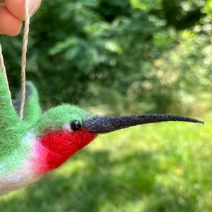 Needle Felted Hummingbird| MADE TO ORDER | Bird | Mini | Gift | Plush ...