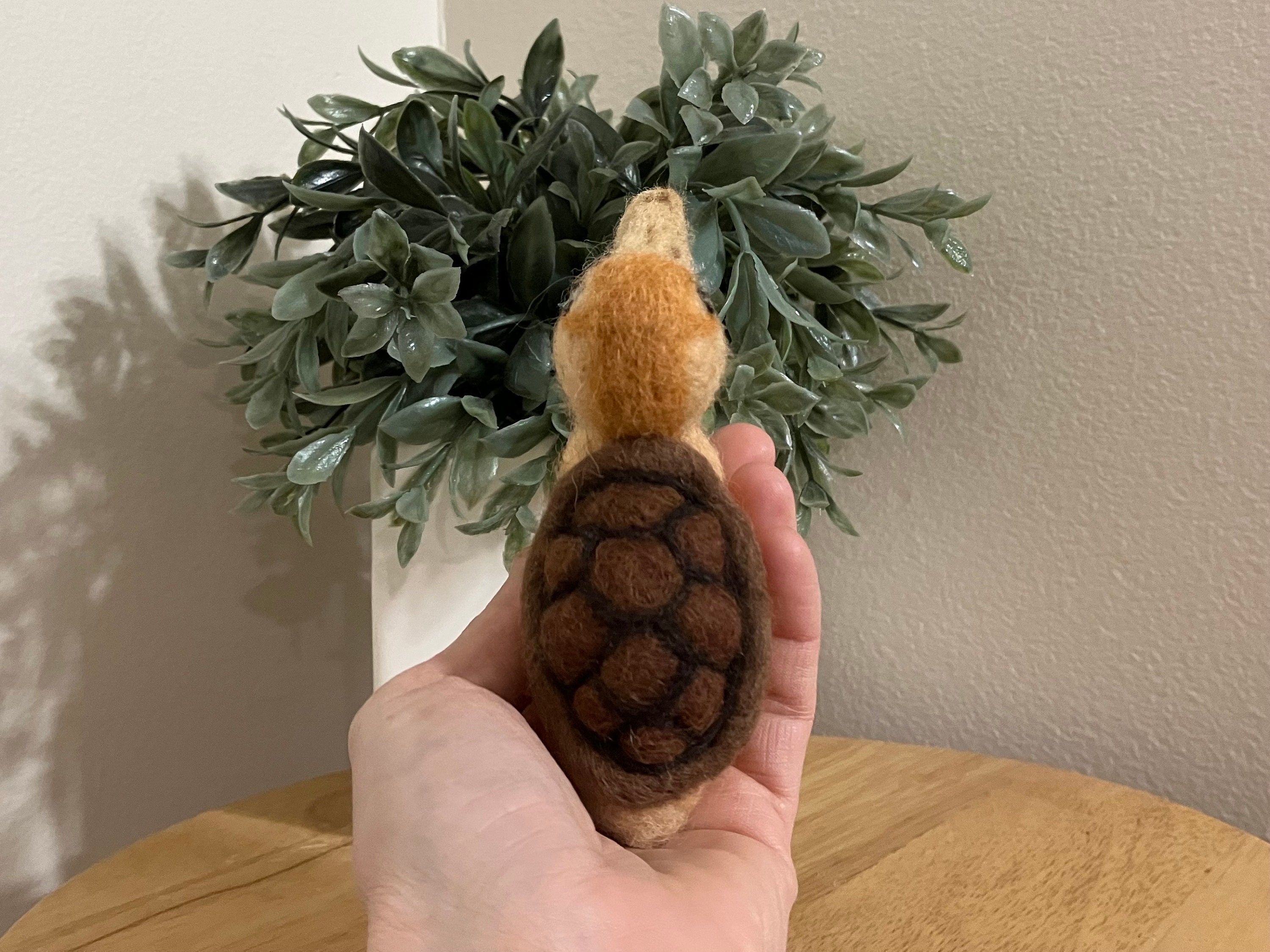Needle Felted Turtle Duck | MADE TO ORDER - Etsy