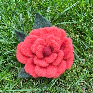 Needle Felted Rose | Flower | Floral | Mini | Gift | Plush | Toy | Tiny ...