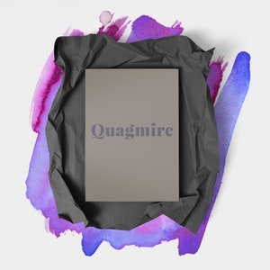 Quagmire Quagmire Word Hated Words Quagmire Poster Art | Etsy